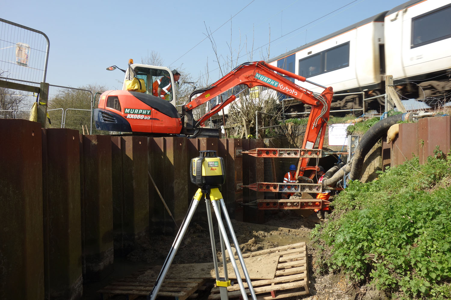 Rail services | Civil Contracting Specialists | Robert Nicholas
